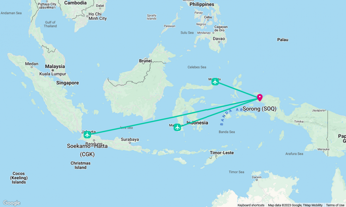 แหล่งดำน้ำ > ราชาอัมพัตใต้ (South Raja Ampat)