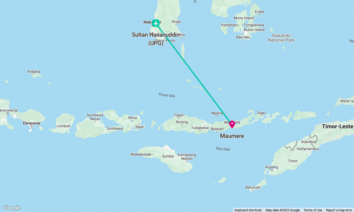 แหล่งดำน้ำ > มาวเมเร (Maumere)
